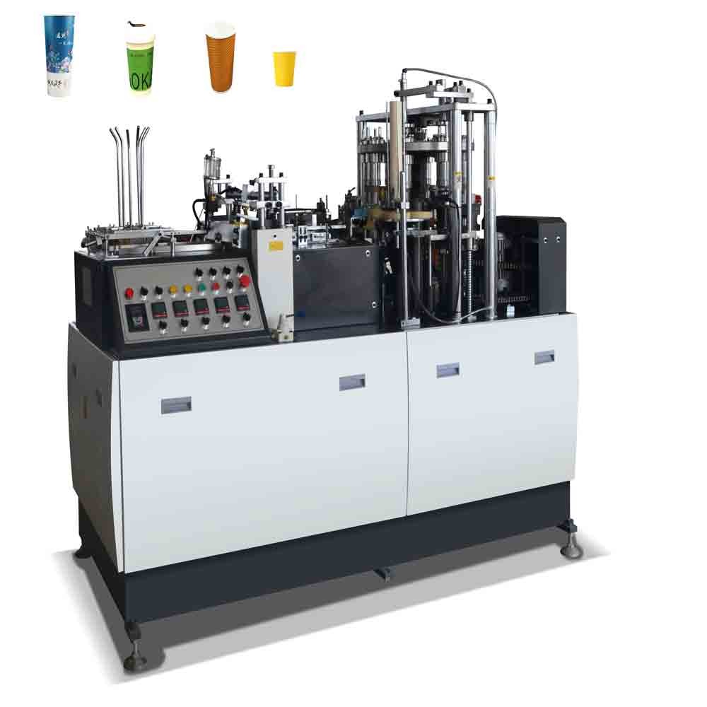 40ml-16Oz Paper Tea Cup Machine Bottom 65-85 Pcs/Min Automatic Paper ...